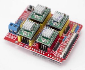 CNC 3-Axis Stepper Motor Shield V3 for Arduino – HandsOn Tech