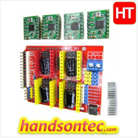 CNC/3-Axis Stepper Motor Shield Bundle for Arduino – HandsOn Tech