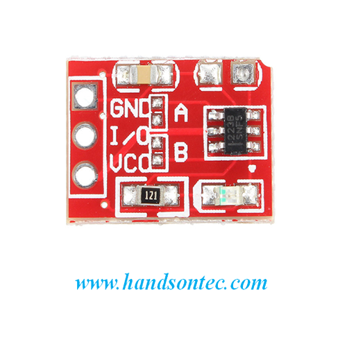 TTP223B 1-Touch Capacitive Sensor Module – HandsOn Tech
