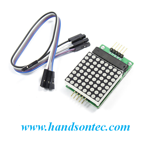 MAX7219 8×8 Dot Matrix Display Module – HandsOn Tech