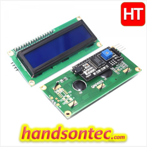 1602 LCD Module with I2C Serial Interface – HandsOn Tech