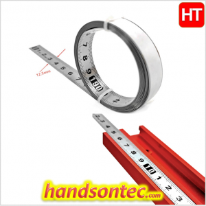 2-Meter Self-Adhesive Measuring Tape – Center Scale – HandsOn Tech