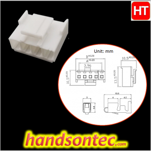 VH3.96 Series 3.96mm Pitch Wire-to-Board Connector~10pcs/pack – HandsOn Tech