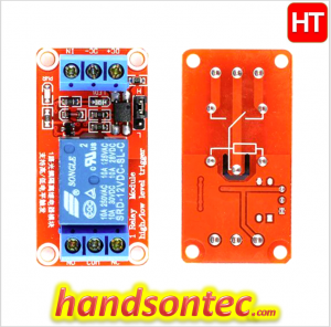1 Channel 5V Optical Isolated Relay Module – HandsOn Tech