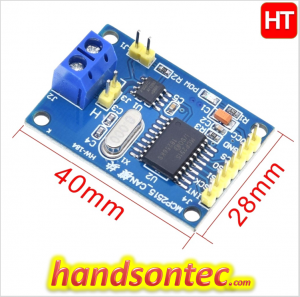 MCP2515 CAN Bus Controller Module – HandsOn Tech